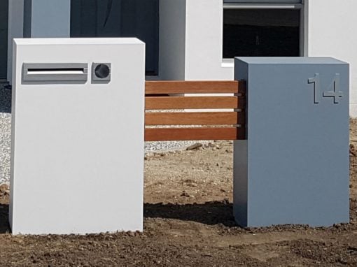 Double Column Mailbox Designs | Mailbox Solutions Brisbane