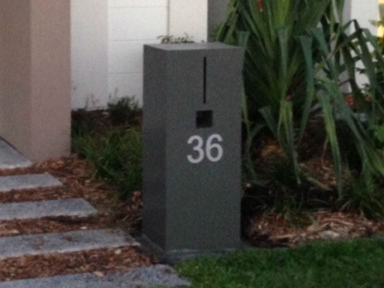 Single Column Mailbox Designs | Mailbox Solutions Brisbane